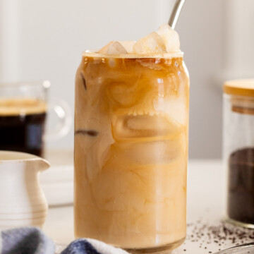 Easy Iced Spanish Latte Recipe - Bright-Eyed Baker