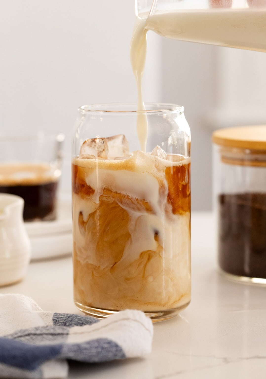 Easy Iced Spanish Latte Recipe - Bright-Eyed Baker