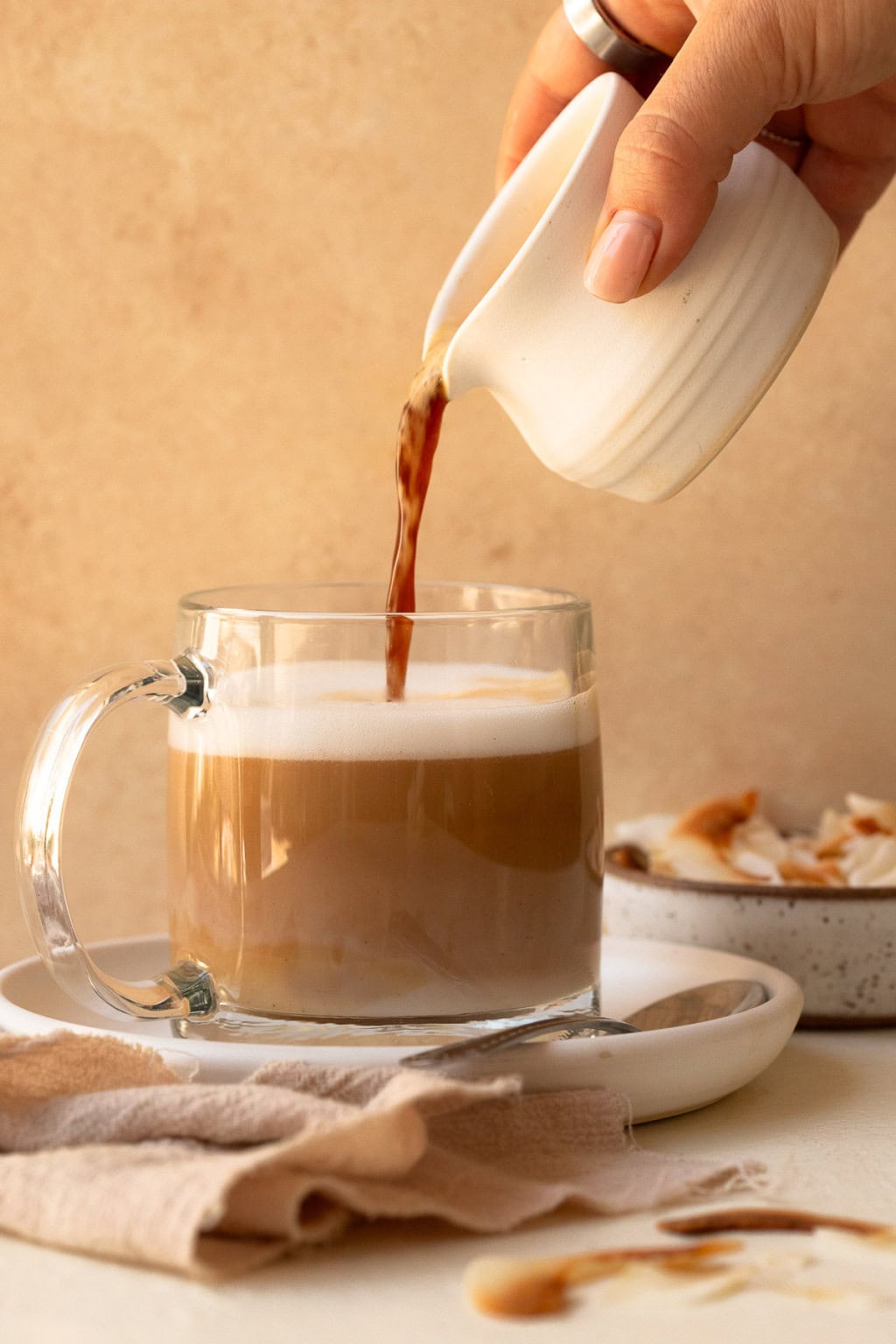 Coconut Latte Recipe (With Iced Variation!) - Bright-Eyed Baker