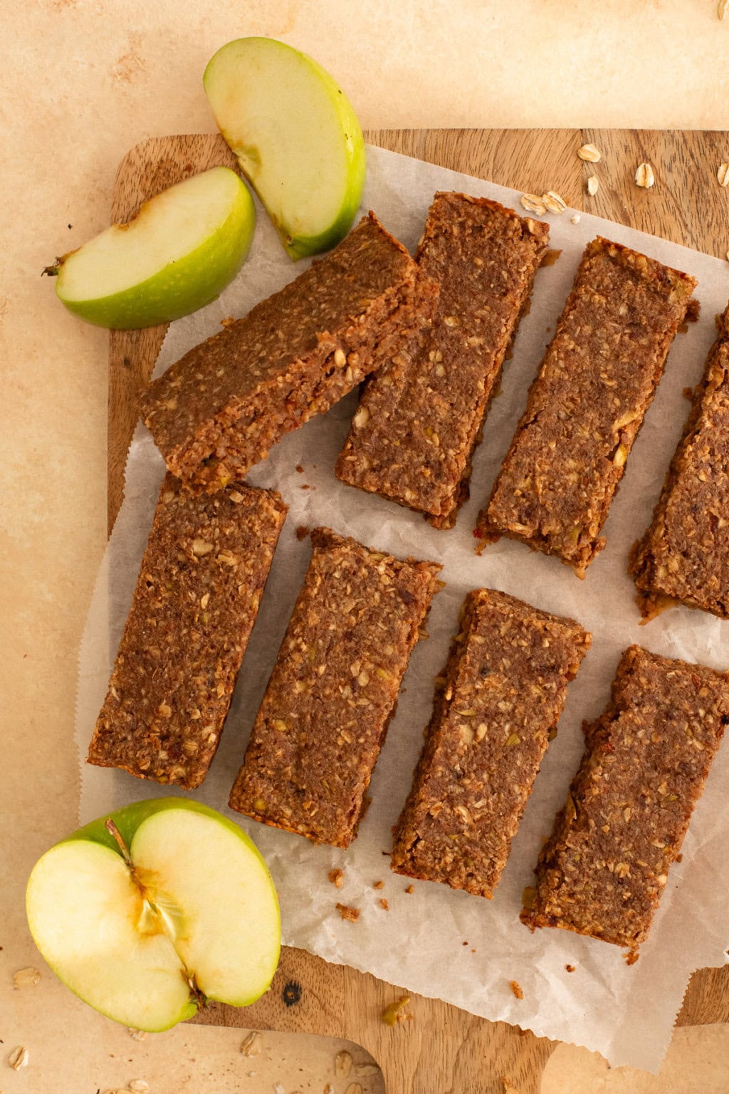 Cinnamon Apple Oatmeal Bars - Bright-Eyed Baker